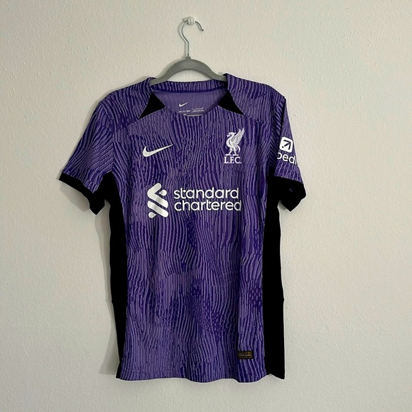 Nike | Shirts | Liverpool Nike 22324 Third Kit Purple | Poshmark